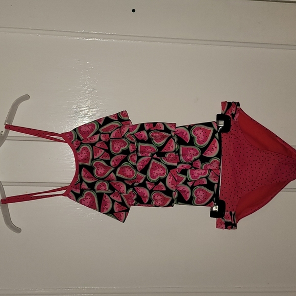 wonder nation | Swim | Wonder Nation Tankini 2pc Watermelon Heart Girls ...